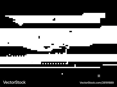 Glitch Texture Cyberpunk Royalty Free Vector Image