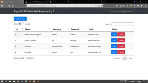 Teknik Informatika CRUD PHP Dengan Validasi