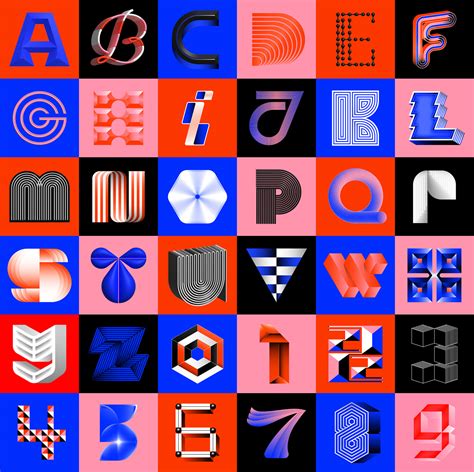 36 Days Of Type 2023 Behance