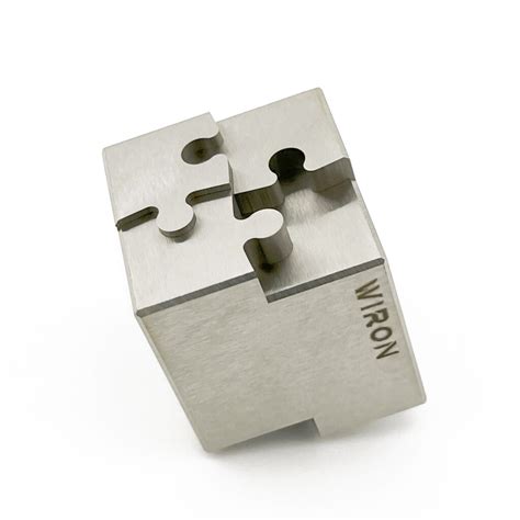 Wiron Cube® Wire Edm Jigsaw Puzzle Pieces