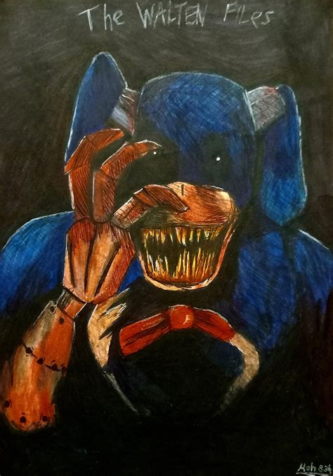Quick Drawing Of Bon From The Walten Files R Thewaltenfiles