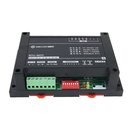 Channel Analog Output Module MA MA V V For MODBUS Controller RTU C RS