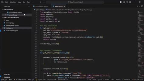 Kalaivani M On Linkedin Dataengineering Mongodb Sql Streamlit Youtubeapi Dataanalytics