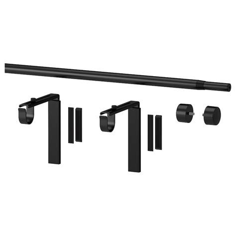 RÄcka Curtain Rod Combination Black 4714 8258 Ikea