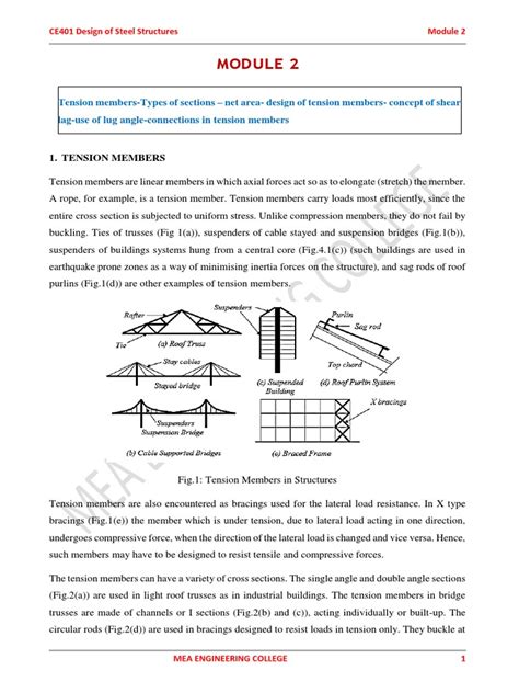 Mod 2 Theory Pdf Tension Physics Fracture