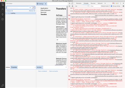 Storage Explorer Hangs On Loading Accounts Andor Auth Macos · Issue 2372 · Microsoft