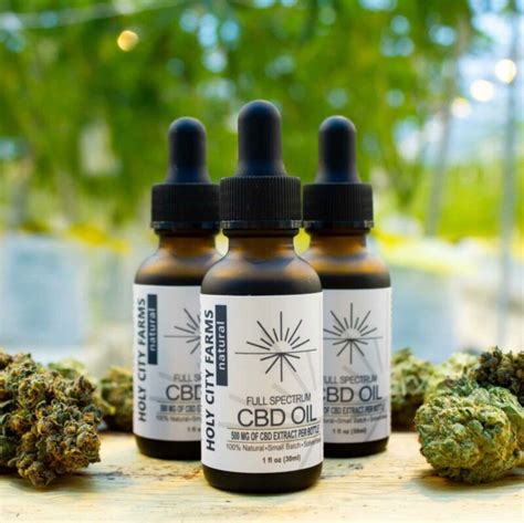 Natural Cbd Oil Holy City Farms