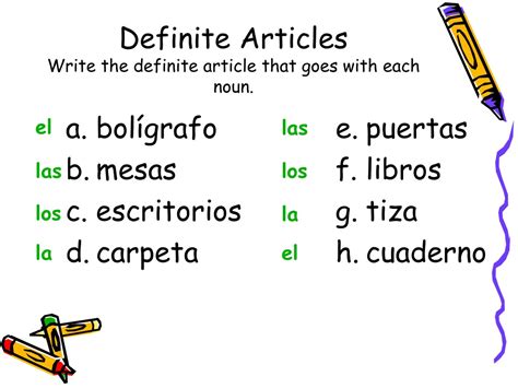 Ppt Spanish Nouns And Articles Rules And Practice Powerpoint