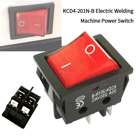 Welding Machine Power Switch 4pin 30a 120 250vac Electric Heater Switch On Off Shopee Philippines