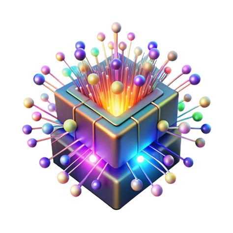 magnificent abstract quantum computer processor emitting high quality 60336946 png