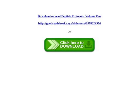 Ppt Pdf Read Peptide Protocols Volume One By William A Seeds Powerpoint Presentation Id