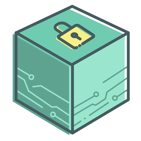 Block Blockchain Box Data Encrypt Secure Icon Download On Iconfinder