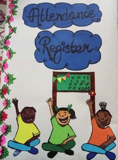 Class Attendance Register Decoration