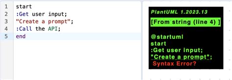 Dealing With Syntax Errors Chatuml Documentation