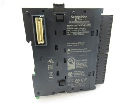Tm3dq16tg Schneider Modicon Tm3 Series Discrete Output Module 16 Output