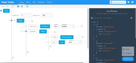 Mock Turtle GUI Approach To Generating Realistic Mock JSON Data Steemhunt