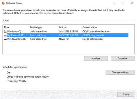 How To Defrag Your Windows Hard Drive Make Tech Easier