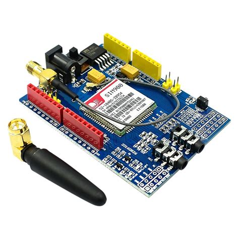 SIM900 GSM GPRS Quad Band Module With Antenna 01 Electronic