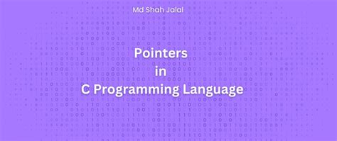 Pointers In C Programming Dev Community