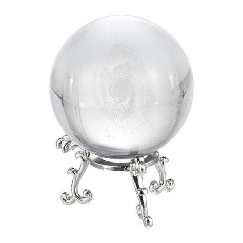 Uxcell 60mm24 K9 Crystal Ball Decorative Ball With Box And Metal