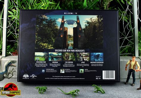 Spared No Expense Jurassic World Deluxe Welcome Kit Toybox Soapbox