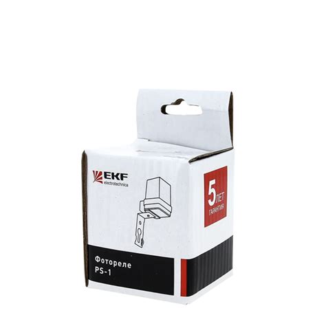 Фотореле PS-1 6А 1200Вт IP44 EKF fr-ps-1-6 Купить онлайн в ЭКС по ...