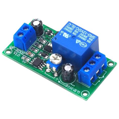 Ne555 Time Delay Relay Dc 12v Conduction Trigger Timing Delay Timer Switch Pulse Generation