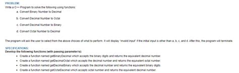 Solved PROBLEM Write A C Program To Solve The Following Chegg