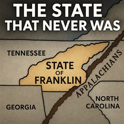 The Lost State Of Franklin How Tennessee Almost Became Two States