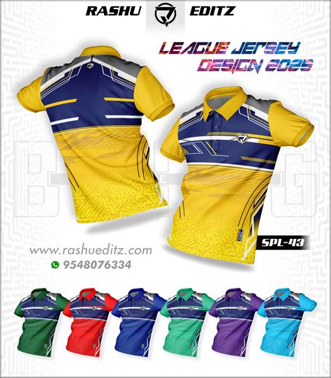 Customized League Jersey New Design Ideas 2025 Sports Jersey Ganesh