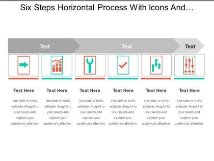 Steps Horizontal Process Slide Team