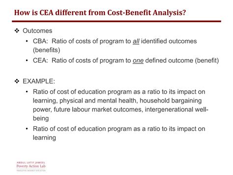 Cost Effectiveness Analysis Pptx