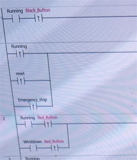Solved Add Ladder Program To Complete Given Ladder Program Chegg Com