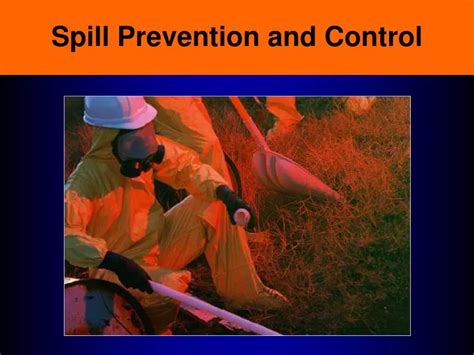 Ppt Spill Prevention And Control Powerpoint Presentation Free