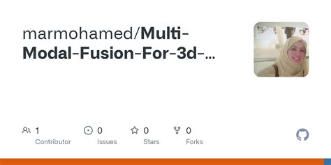 github marmohamed multi modal fusion for 3d object detection