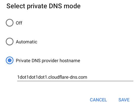 Private DNS In Android Pie Kinaro S Blog Of Things