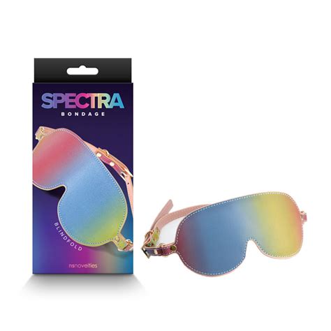 Spectra Bondage Blindfold Rainbow Rainbow Eye Restraint All