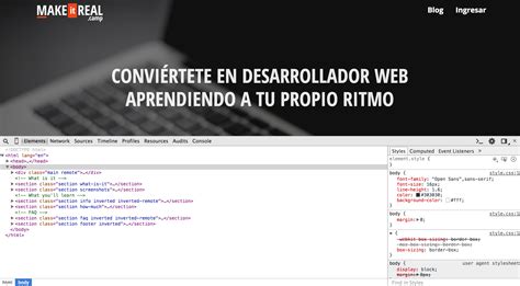Herramientas De Desarrollador O Developer Tools