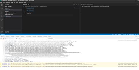 Markdown Preview Fails To Load On Any Project Issue Microsoft Vscode GitHub