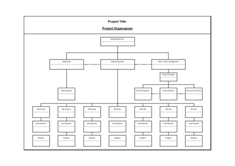 Project Organogram Pdf