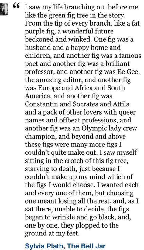 [poem] Fig Tree By Sylvia Plath R Poetry