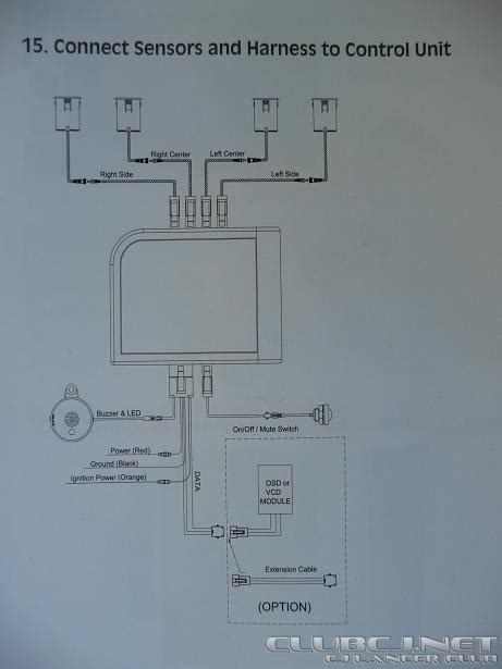 Parking Sensor Wiring Diagram Wiring Diagram