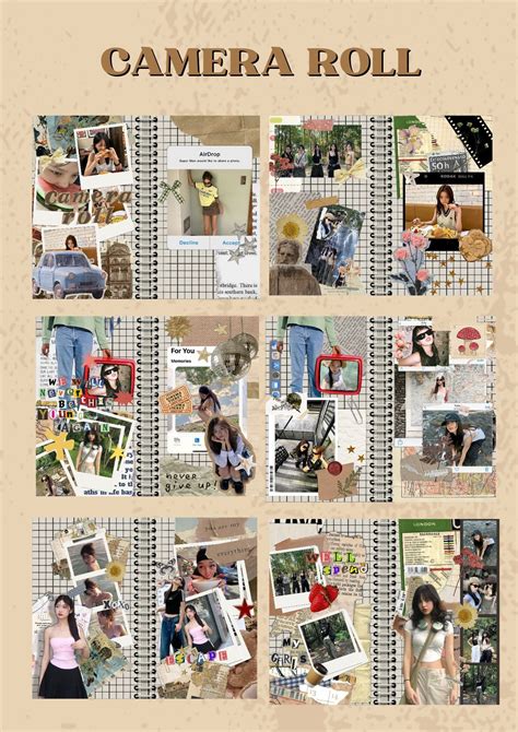 Digital Scrapbook Template Digital Scrapbooking Scrapbook Canvas