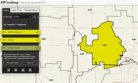 gis research and map collection esri creates zip code profiles from