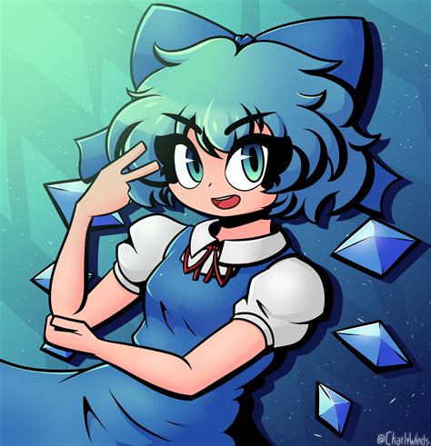 Cirno Touhou Drawn By Charlywinds Danbooru
