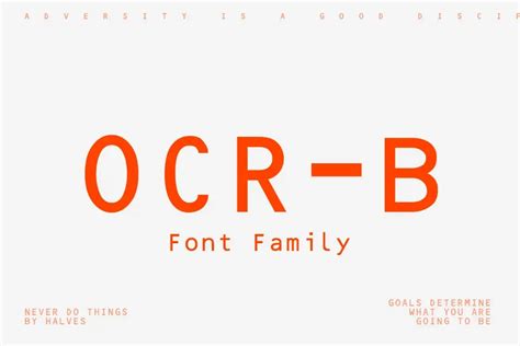 Ocr B Sans Serif Font Free Download And Preview Deefont