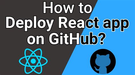 How To Deploy React App On Github Youtube