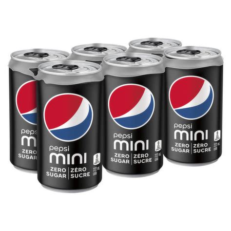 Pepsi Mini Cans Zero Sugar