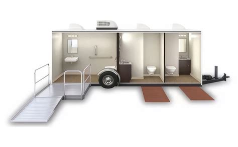 Handicap Bathroom Trailer