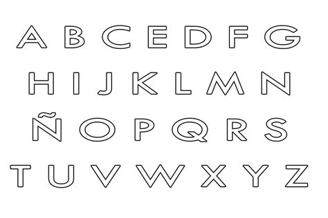 Letras Del Abecedario Mayusculas Y Minusculas Para Imprimir Descargar